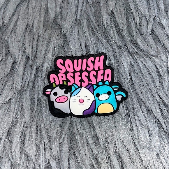Squishmallows | Accessories | 3 For 6 Squishmallow Squish Obsessed Croc ...